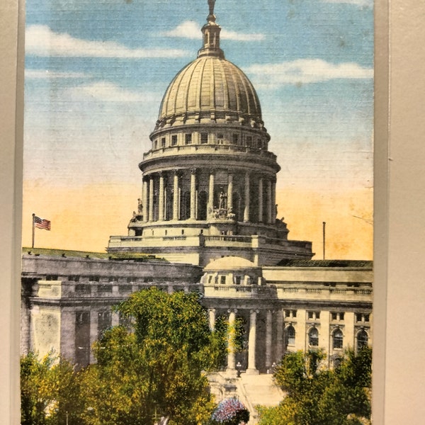 Wisconsin Capitol - Etsy