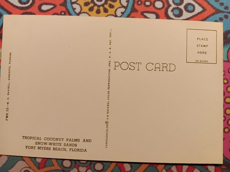 Tropical Coconut Palms & Snow-white Sands - Fort Myers Beach, Florida ...