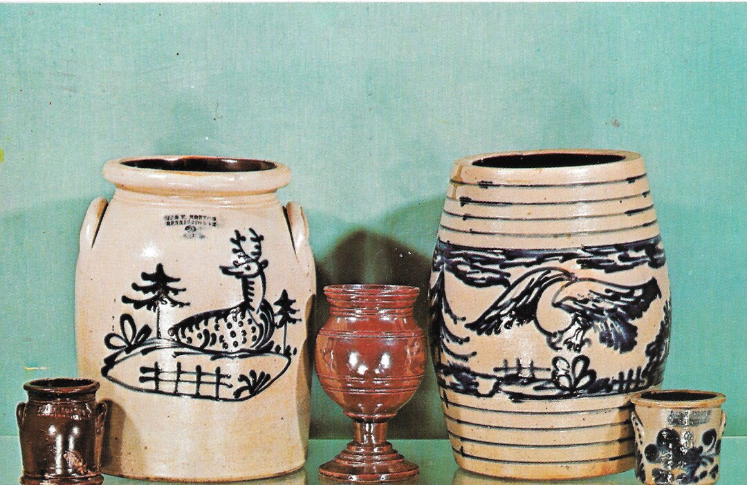 Bennington Stoneware at Bennington Museum - Bennington, Vermont - 1983 ...