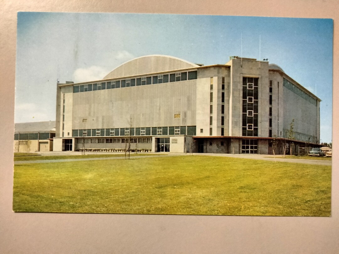 L W St John Arena - Ohio State University - Columbus, Ohio - Vintage ...