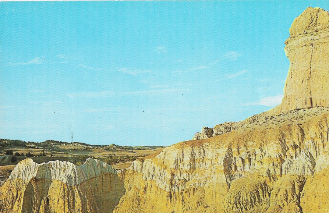 Slim Buttes Near Buffalo, South Dakota - Vintage Postcard - Etsy