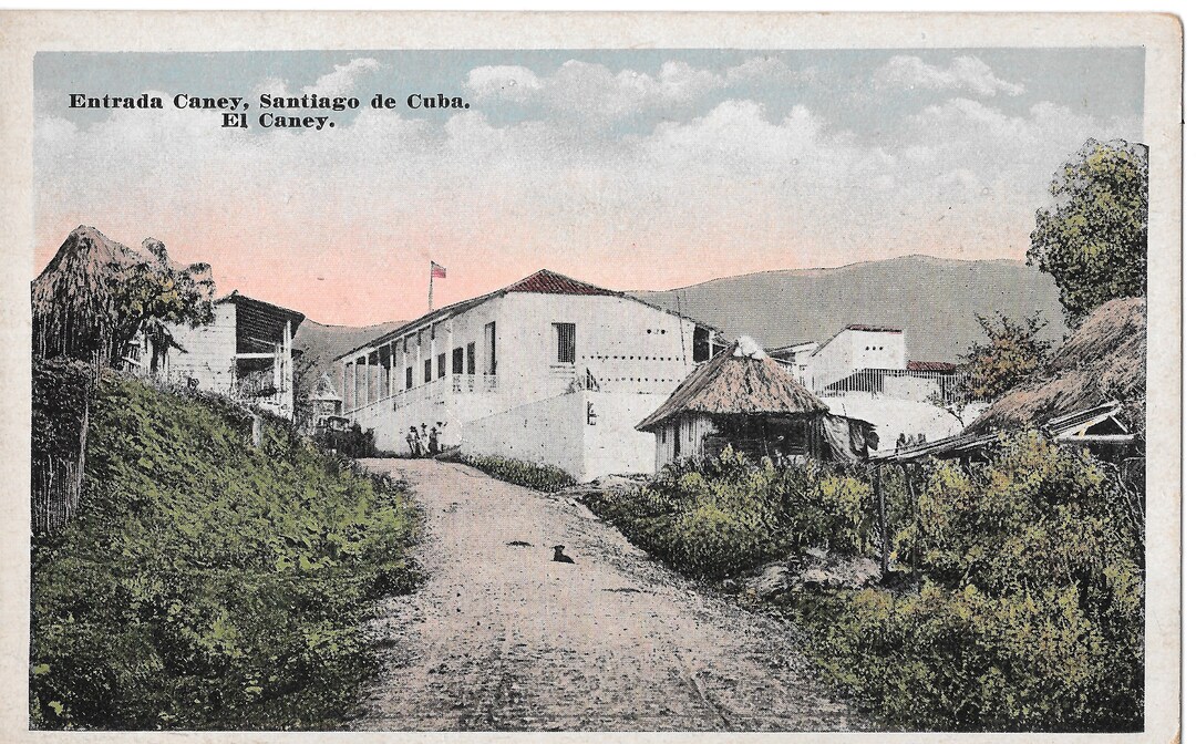 Entrada Caney - Vintage Postcard - Etsy