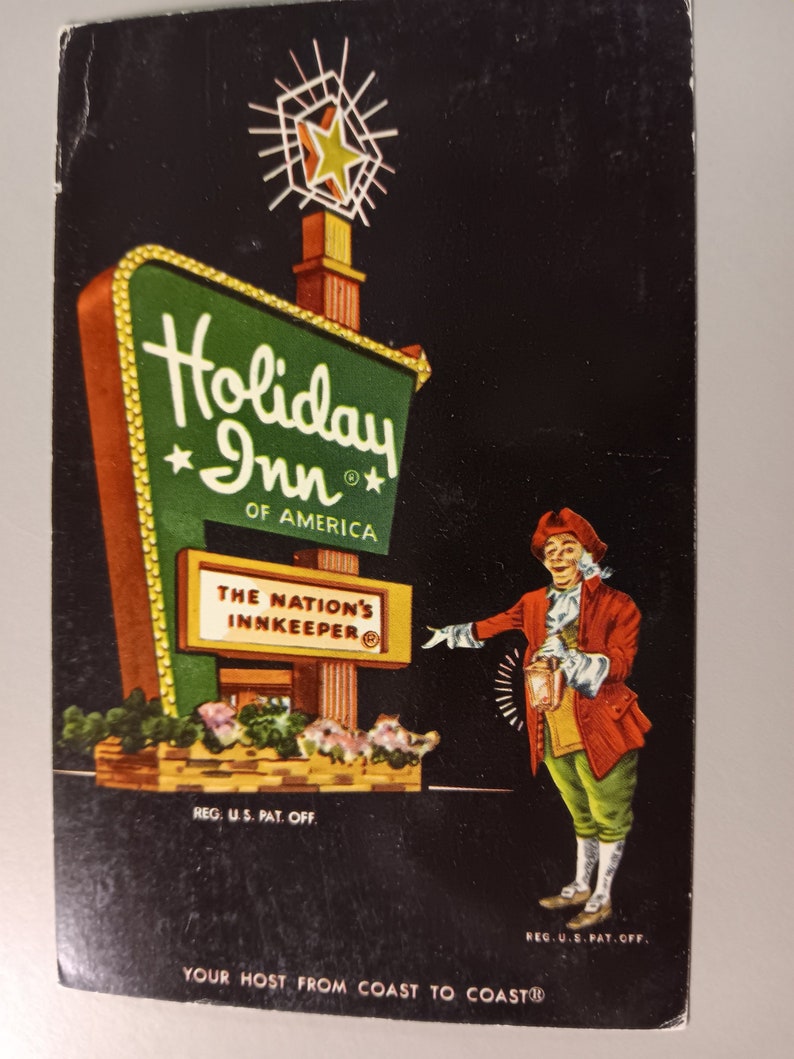 Holiday Inn - Temple, Texas - 1969 Vintage Postcard - Etsy