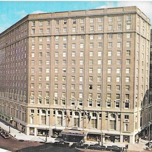 Statler Hilton - Boston, Massachusetts - Vintage Postcard - Etsy