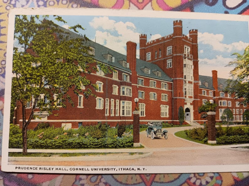 Prudence Risley Hall - Cornell University - Ithica, New York - 1921 ...