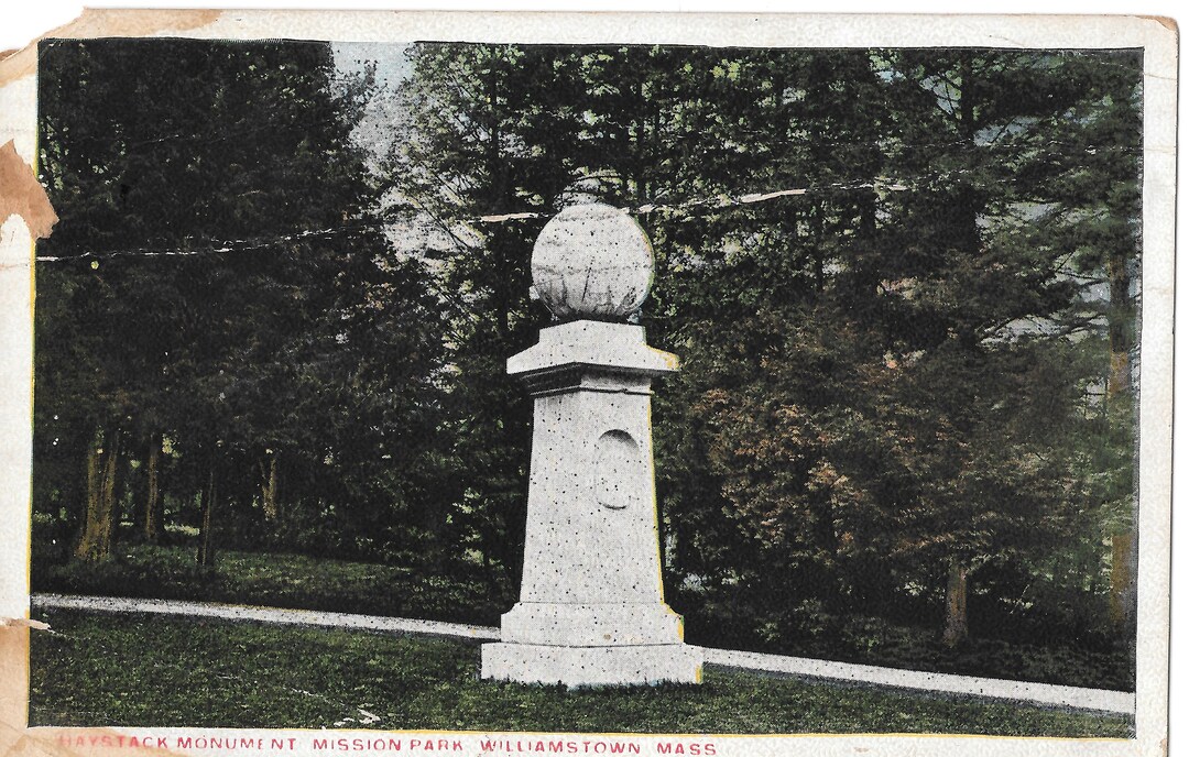 Haystack Monument - Mission Park - Williamstown, Massachusetts - 1926 ...