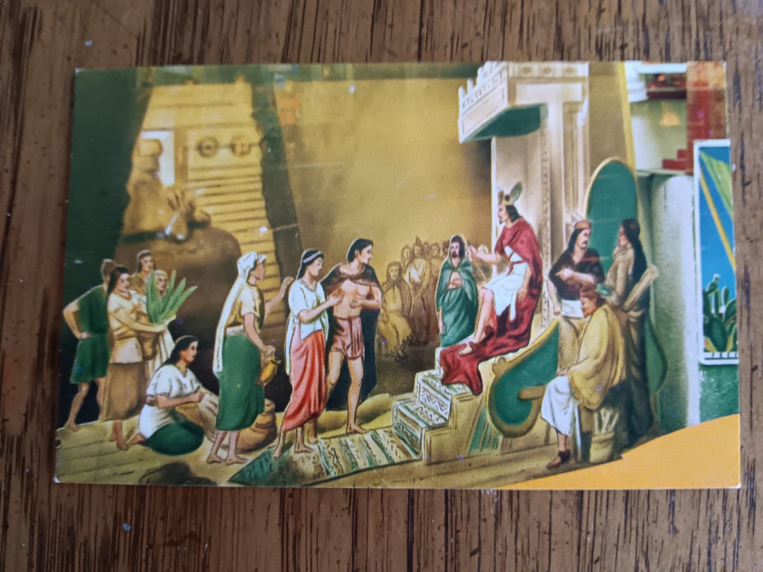 Discovery of the "pulque" by Queen Xochitl - Vintage Postcard - Etsy