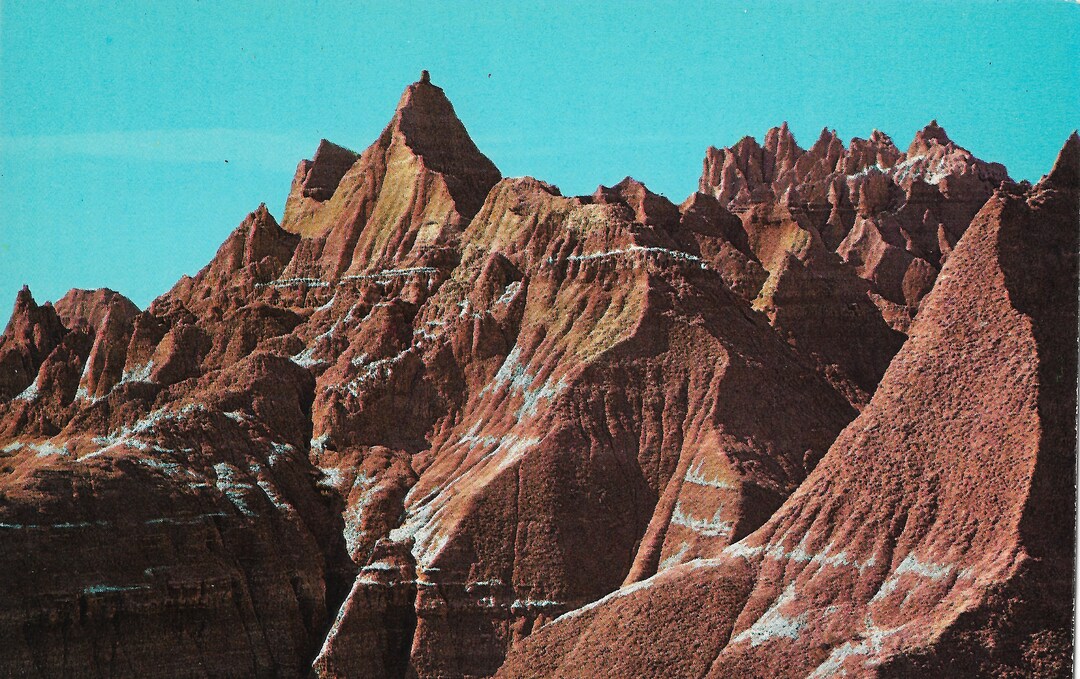 Giant Cliffs - Norbeck Pass - Bad Lands National Monument - South ...