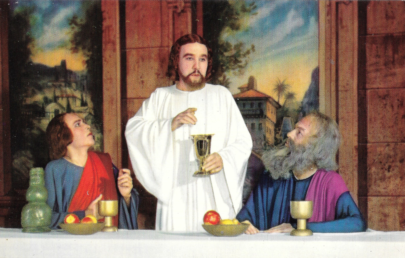 Center Section of the Famous "last Supper" - Black Hills Passion Play ...