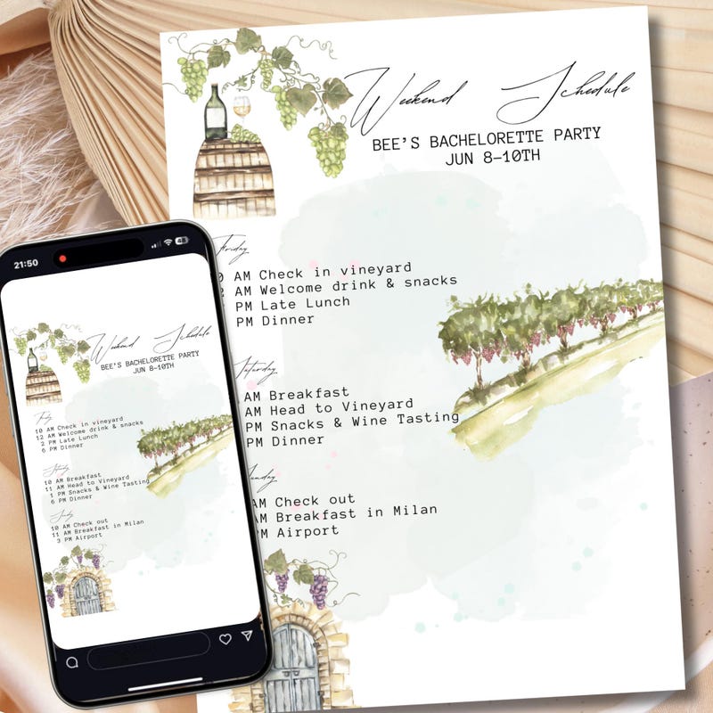 Italy Hen Do Theme - Etsy