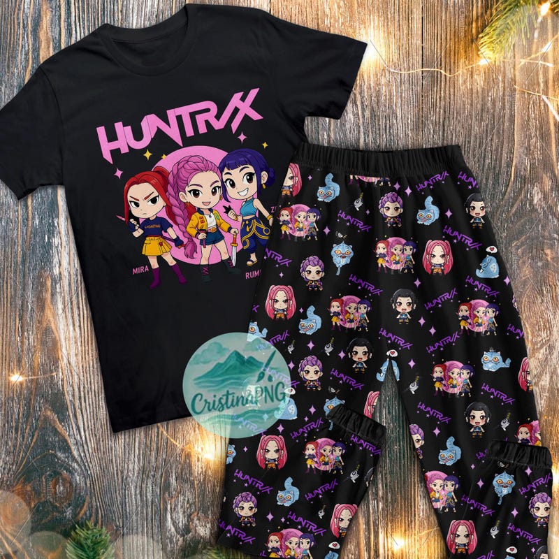 Huntrix Demon Hunter Pajamas - Etsy Australia