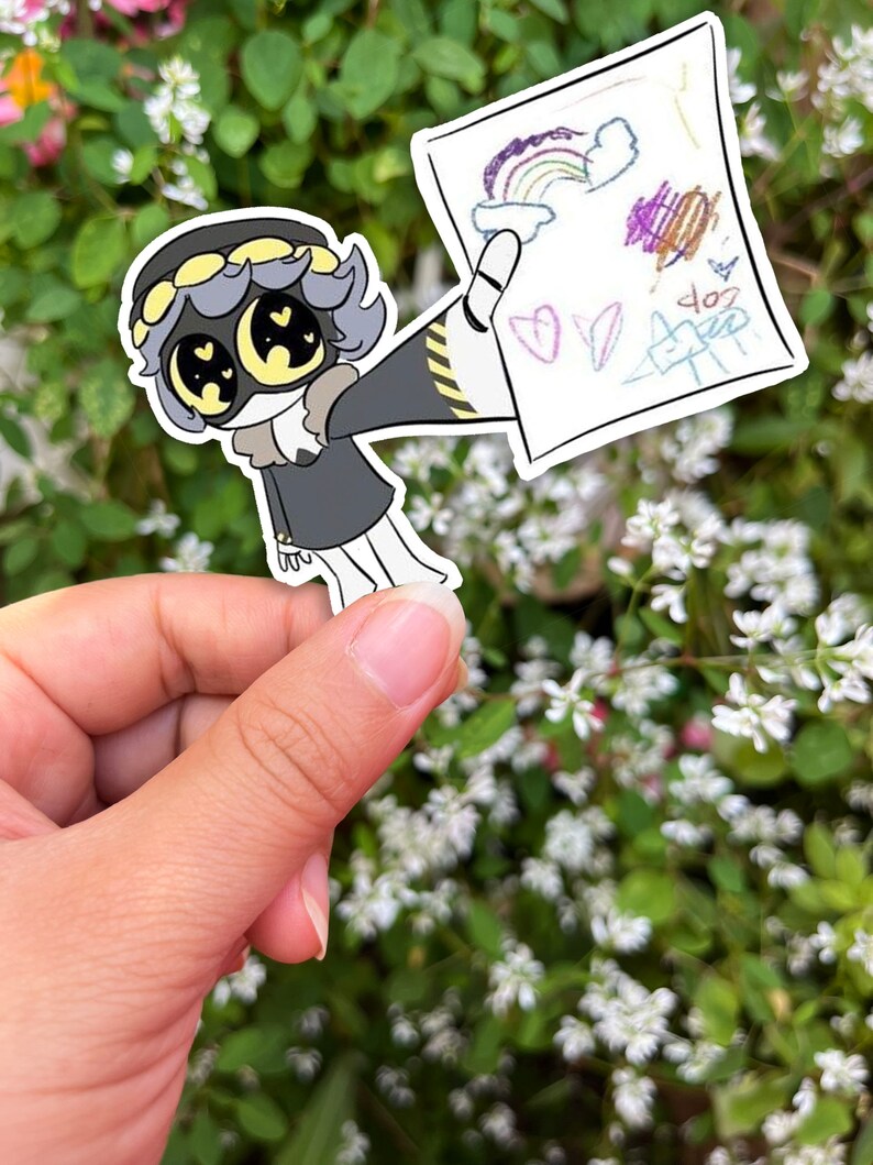Murder Drones N Drawing Cute Sticker Murder Drone Character Funny