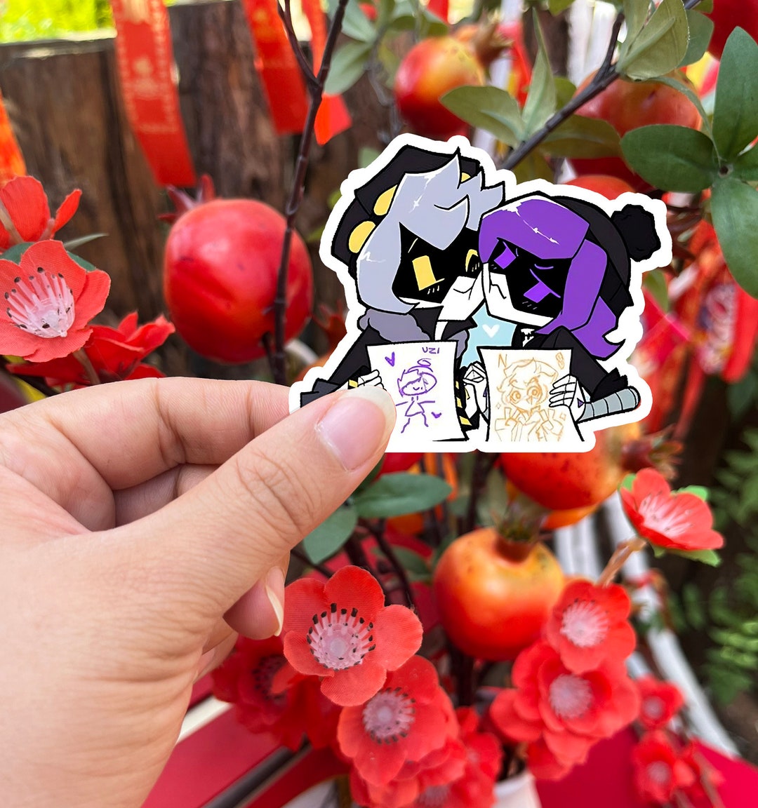 Murder Drones N Drawing Art Cute Sticker, Murder Drone Funny Sticker - Etsy