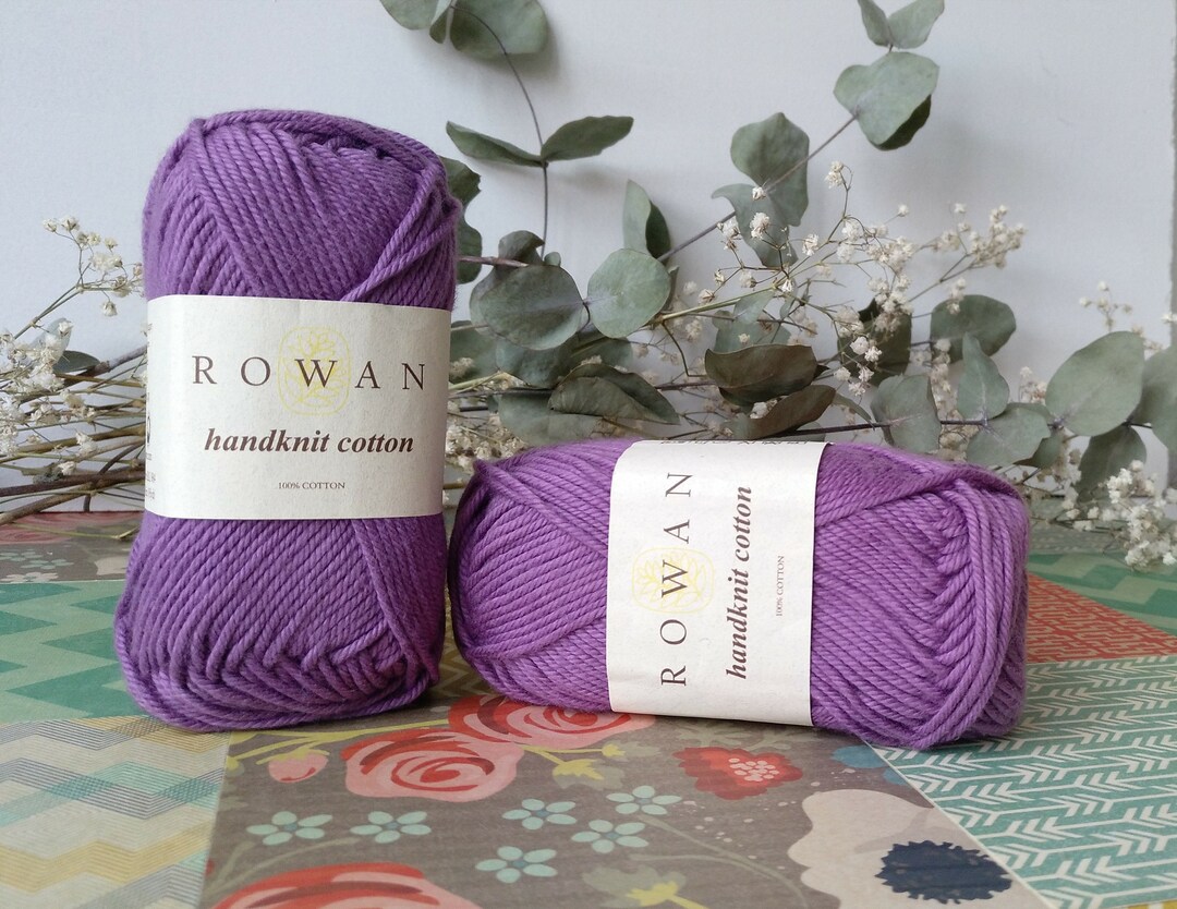 Rowan Cotton Yarn. Rowan Handknit Cotton. Knitting Yarn. Cotton Yarn ...