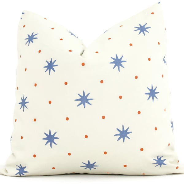 Blue Star Pillow - Etsy