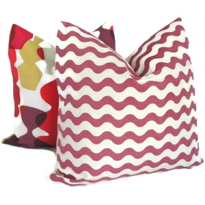 Orchid Ric Rac Decorative Pillow Cover, Schumacher Studio Bon ...