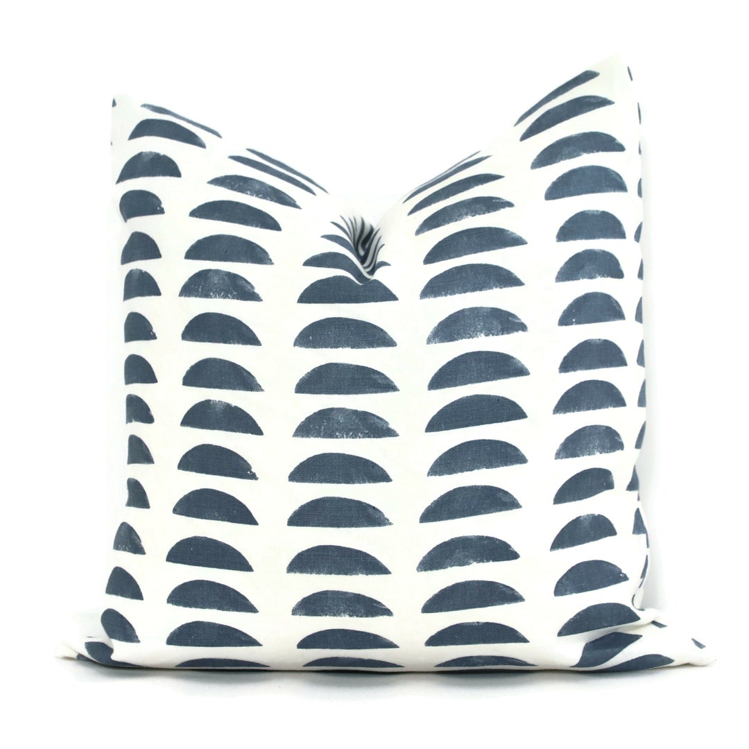 Slate Blue Hills Decorative Pillow Cover 18x18 20x20 22x22 - Etsy