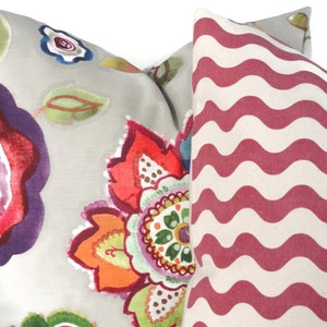 Orchid Ric Rac Decorative Pillow Cover, Schumacher Studio Bon ...