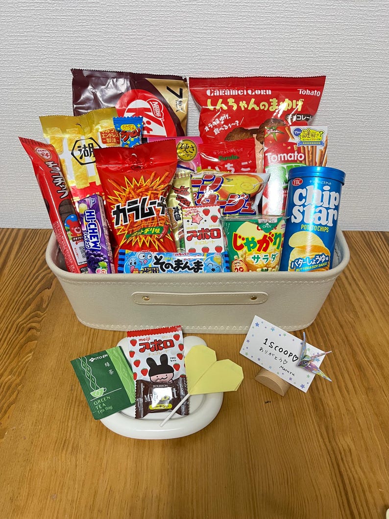 3SCOOP Lucky Scoop JAPANESE CANDY Box | Mystery Candy From JAPAN - Etsy