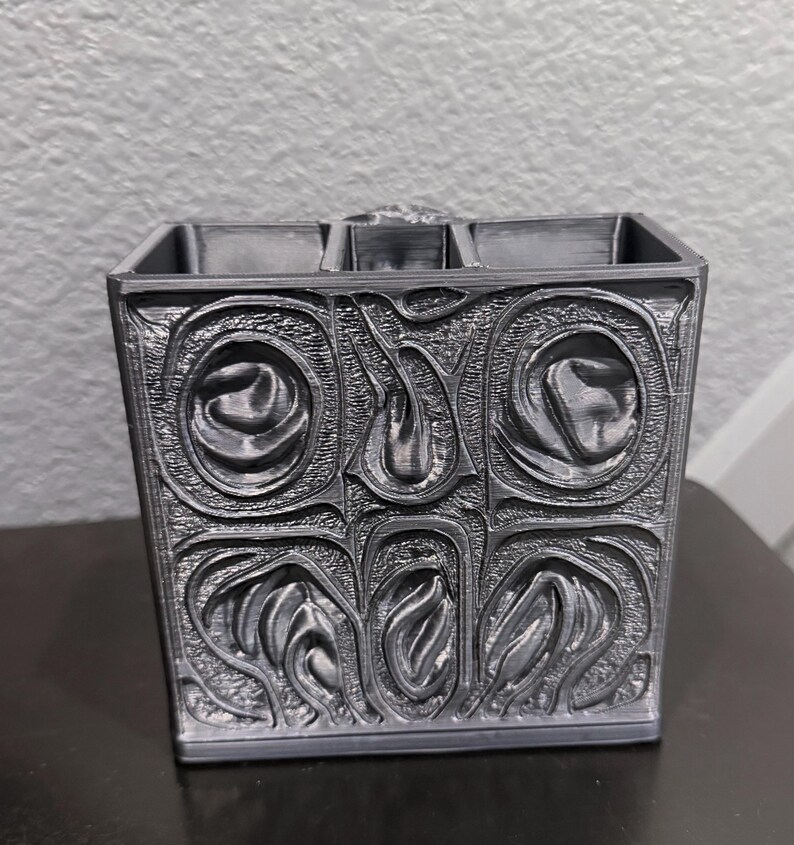 Predator Inspired Desk Organizer - 3D Printed Multi Compartment for ...