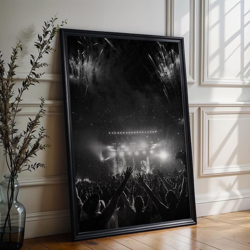 Concert Crowd Posters - Etsy UK