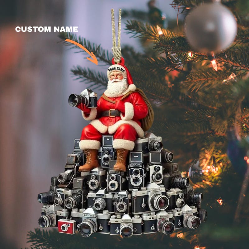 Camera Ornament - Etsy