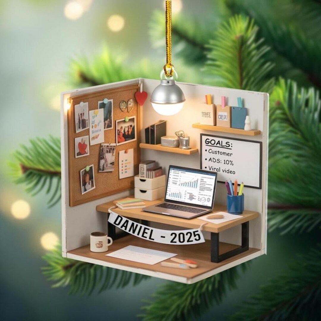 Personalized Marketing Office Desk Ornament 2025 – Custom Office ...