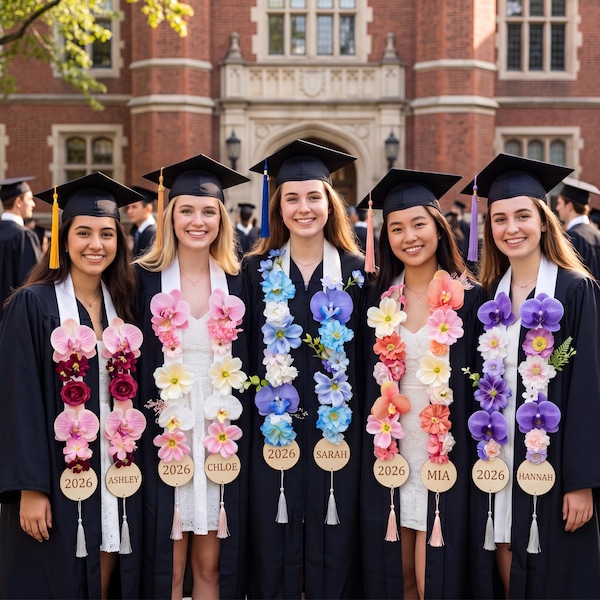 Graduation Sash Leis - Etsy