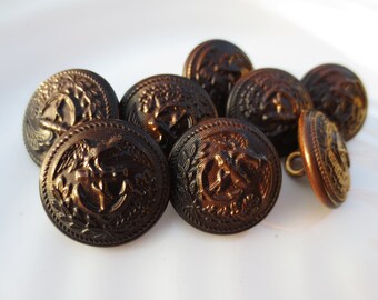 Usmc uniform buttons | Etsy