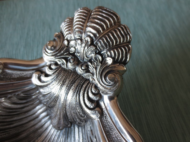 La Concha Silver Plate Oval Dish FB Rogers Shell Candy Serving | Etsy