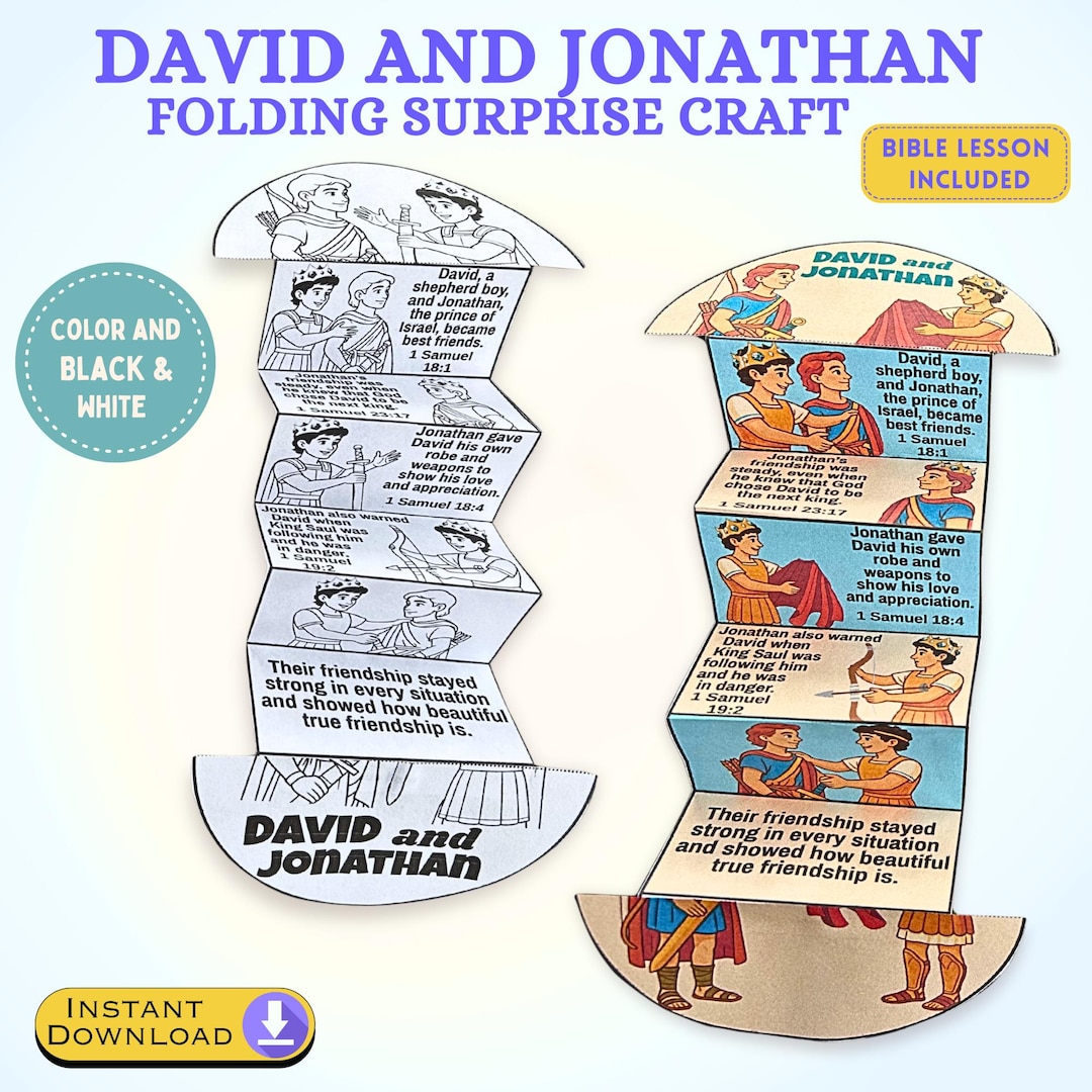 David and Jonathan Craft | Folding Surprise Coloring Activity ...