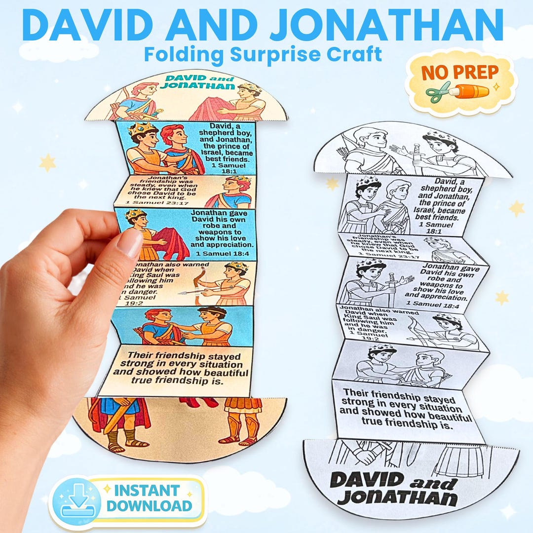 David and Jonathan Craft | Folding Surprise Coloring Activity ...