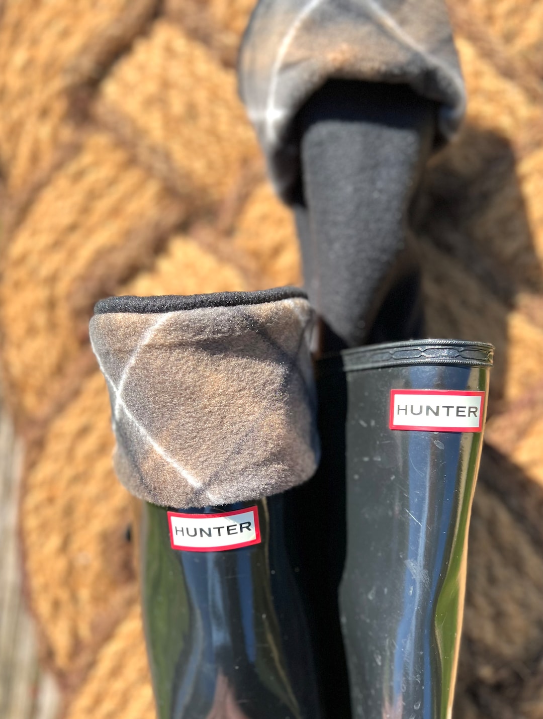 SLUGS Boot Liners Black, Charcoal Gray & Khakiplaid, Cold Weather Sock ...