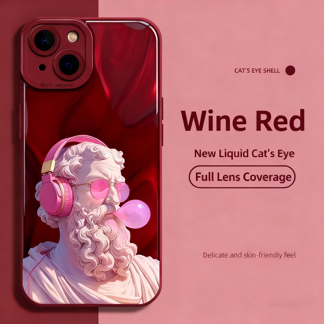 Socrates iPhone 15 Pro Case, Funny Philosopher iPhone 17 Air/16 Case ...