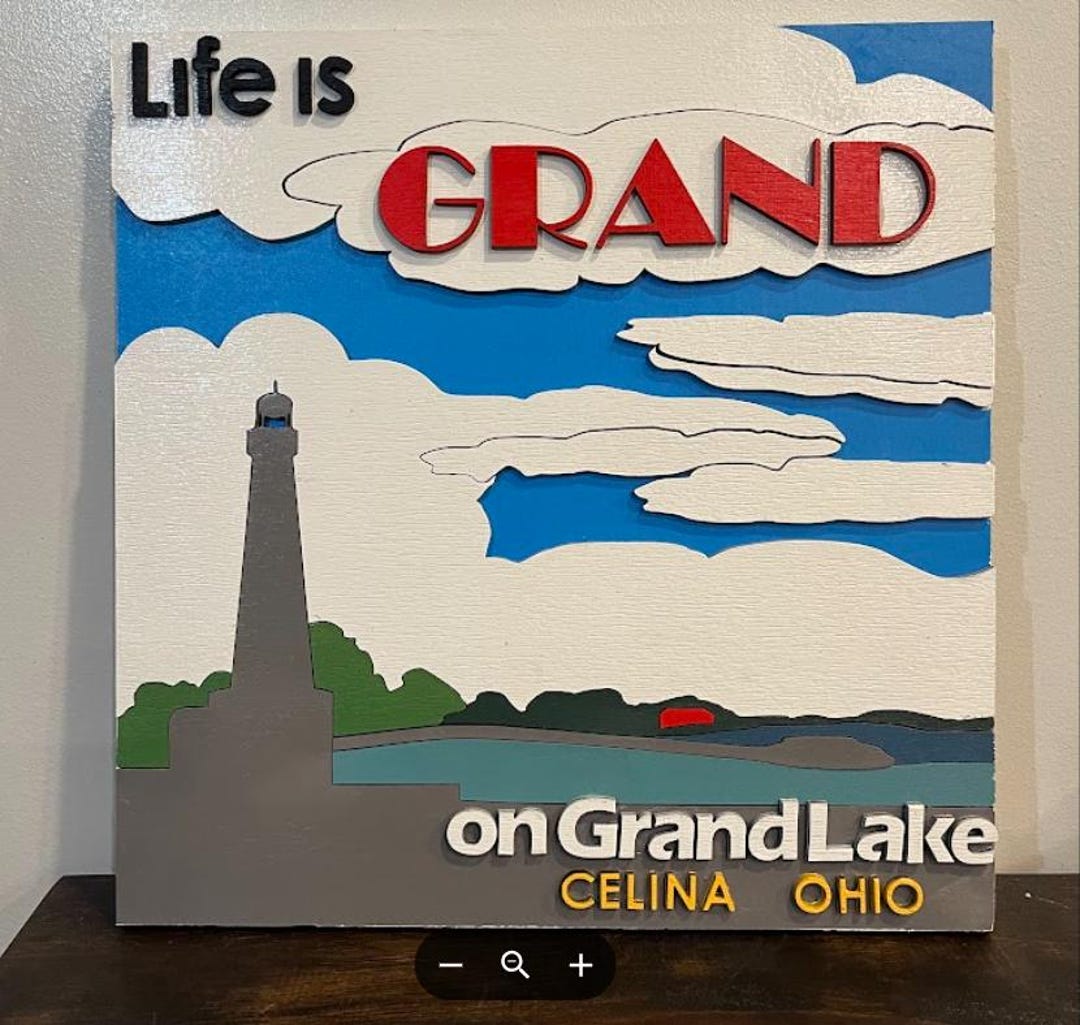 Life is Grand on Grand Lake- Decorative Wood Sign - Etsy