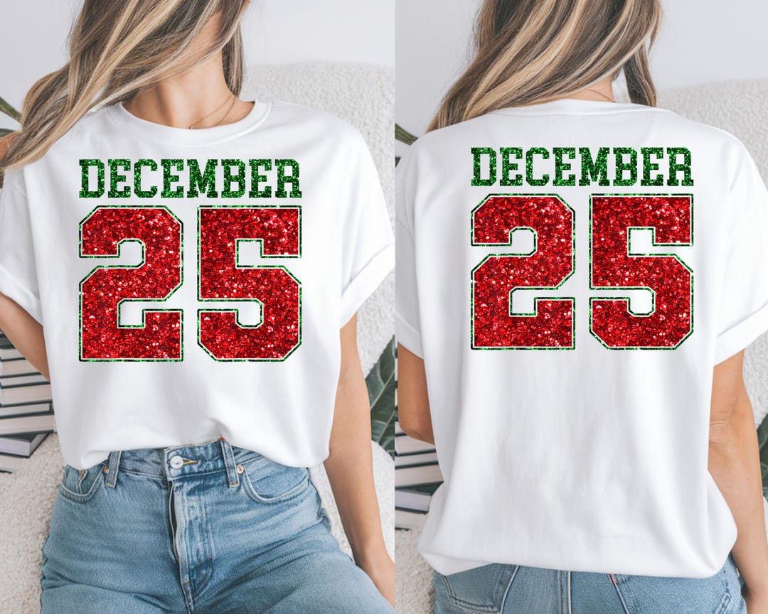 Vintage December 25 PNG, Retro Christmas Design (digital Download) - Etsy