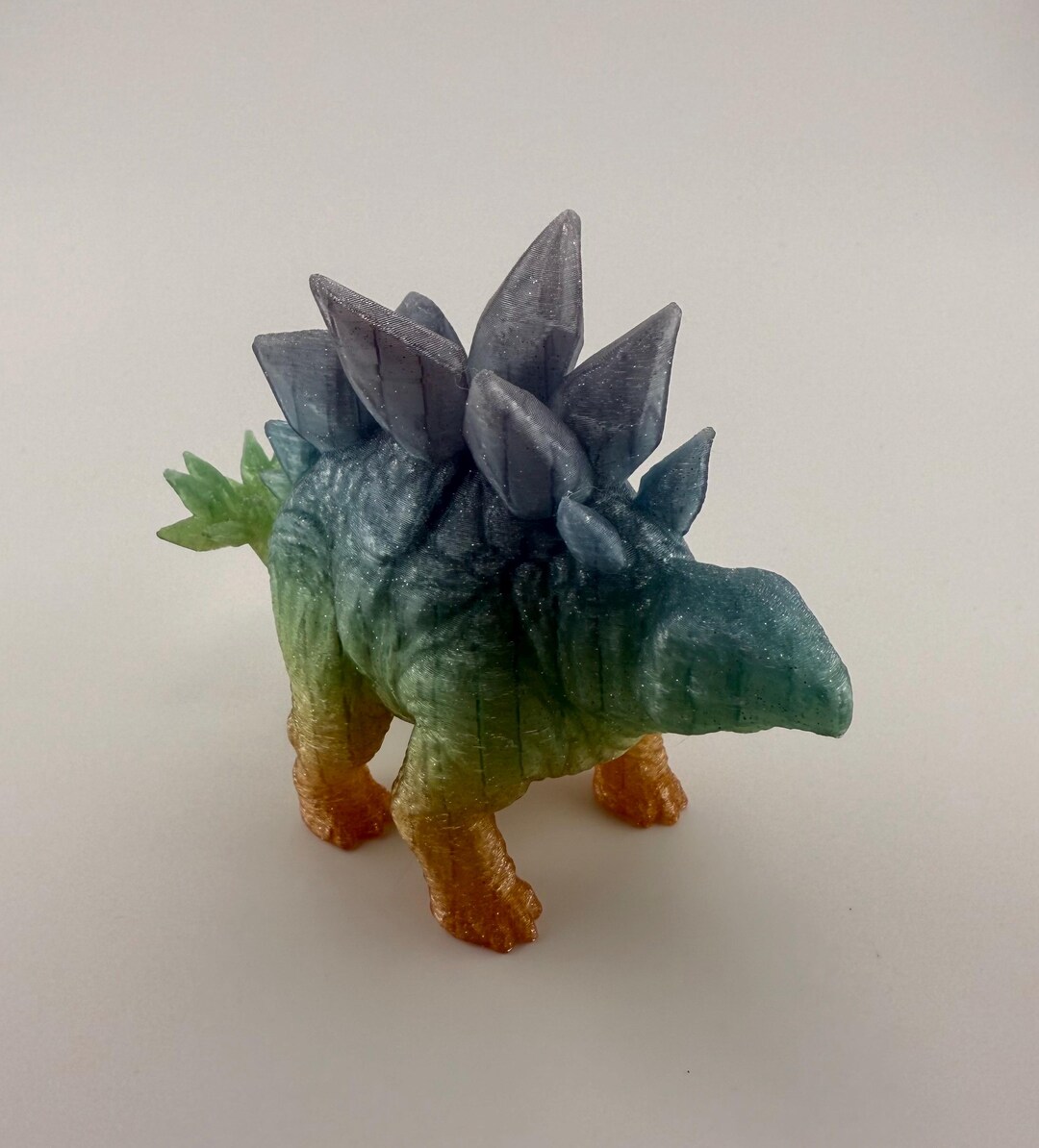 Amethyst Stegosaur — the Crystal Colossus - Etsy