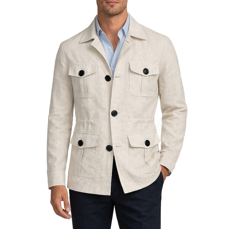 Mens Safari Overshirt - Etsy
