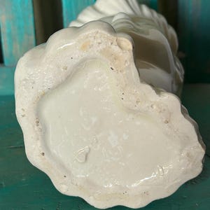 Vintage Ceramic Lady Head Vase Glamour Girl American Bisque Creamy ...
