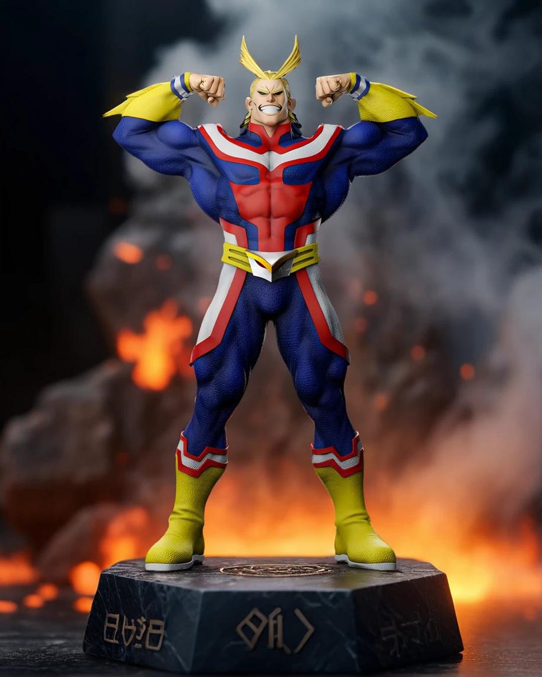 Symbol of Valor STL 3D Print | Hero Titan Statue | Epic Fantasy 3D ...