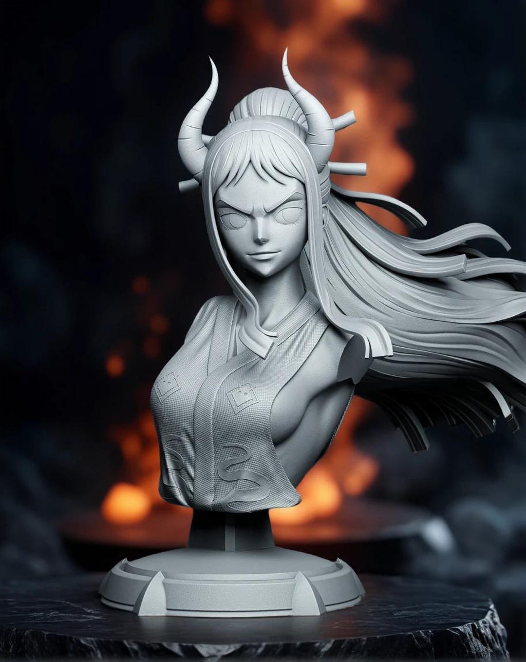 Celestial War Maiden Bust | Dragon Armor 3D Print Files - Etsy UK