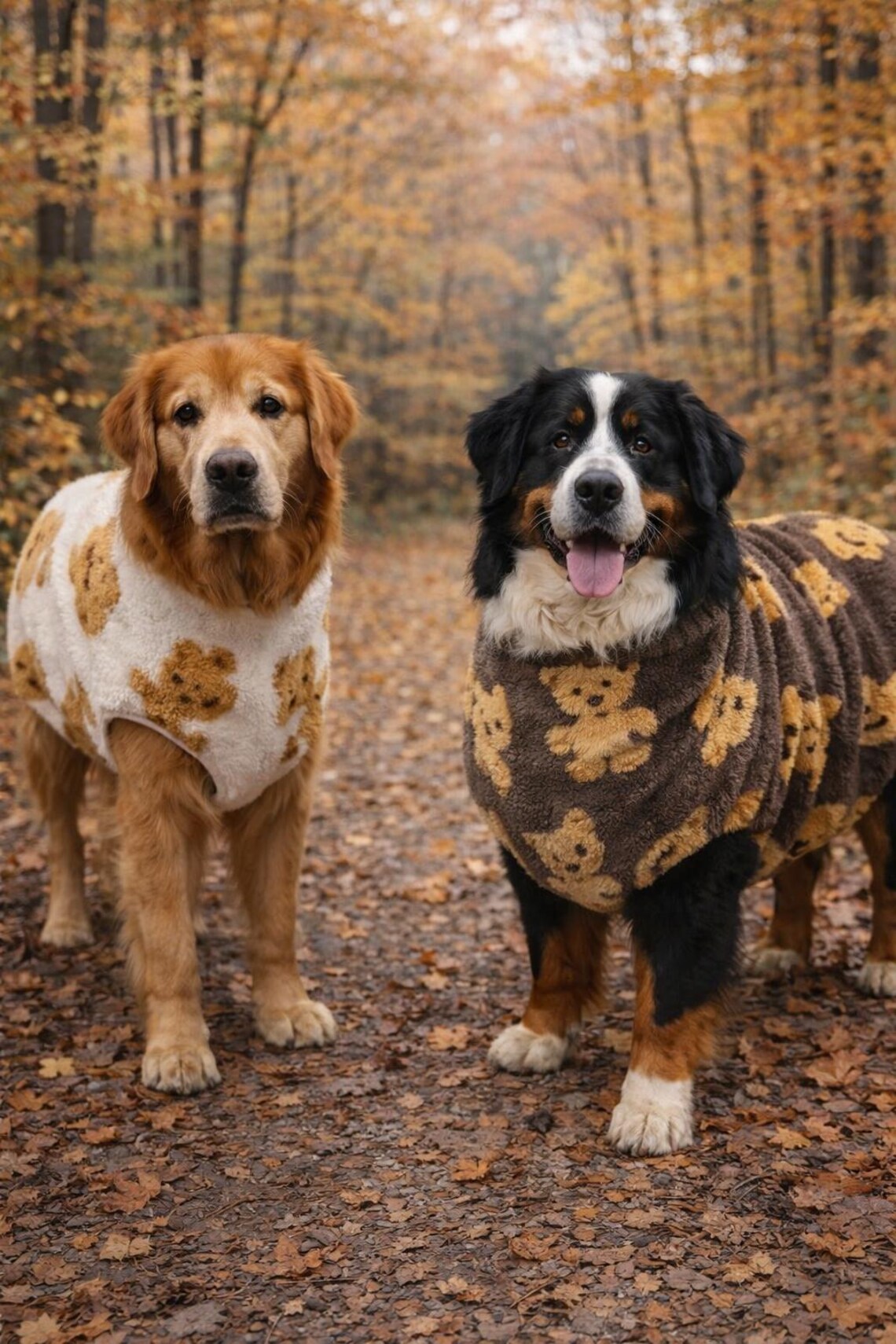 Fleece Lined Winter Dog Jacket | Warm Coat for Large Breed Dogs - Etsy