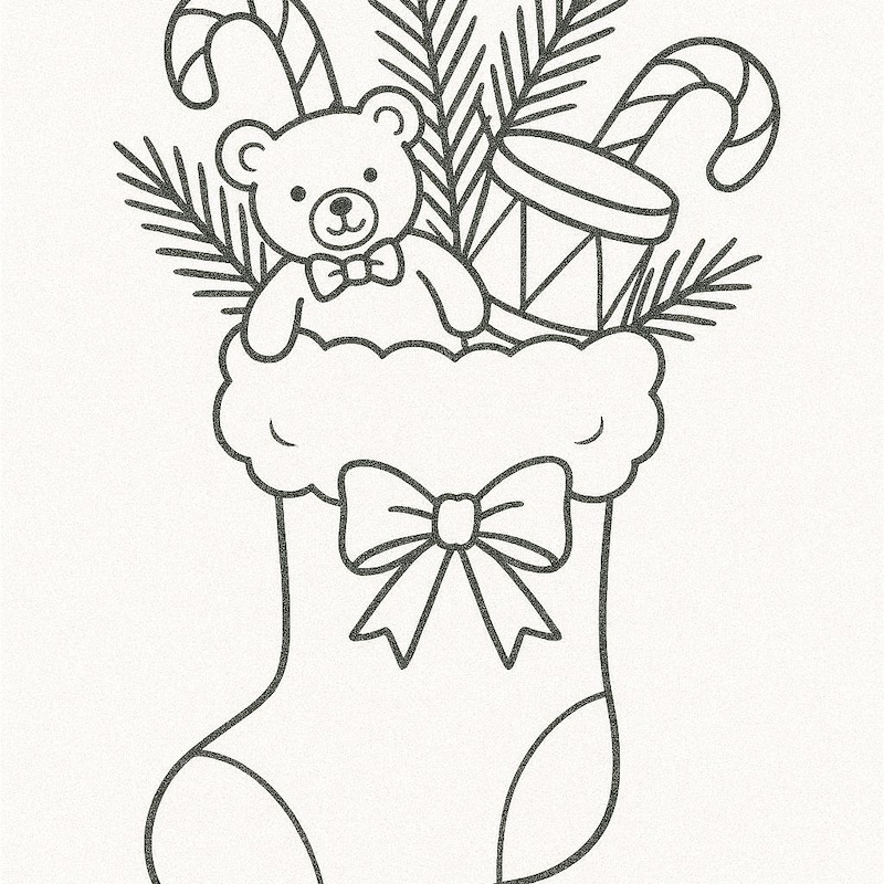 Christmas Picture to Draw - Etsy UK