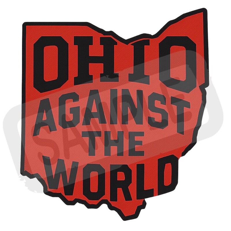 Ohio Against the World Font - Etsy Canada