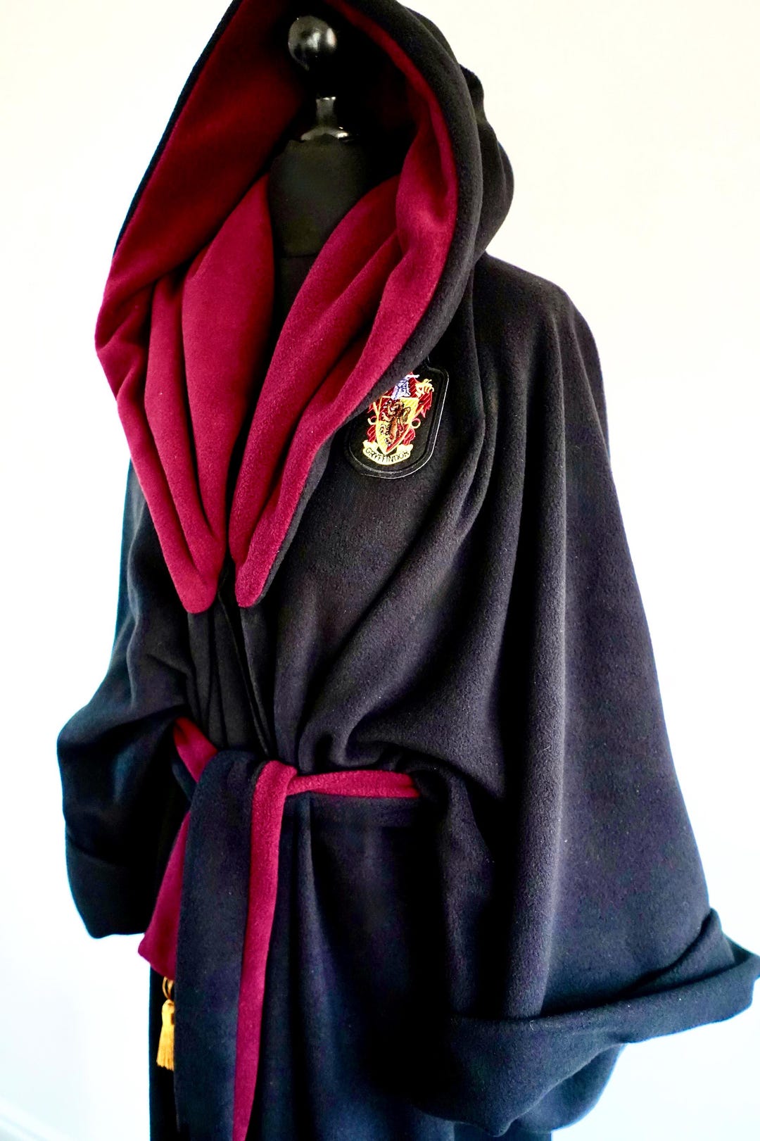 Harry Potter Inspired Gryffindor House Robe, Dressing Gown, Christmas ...