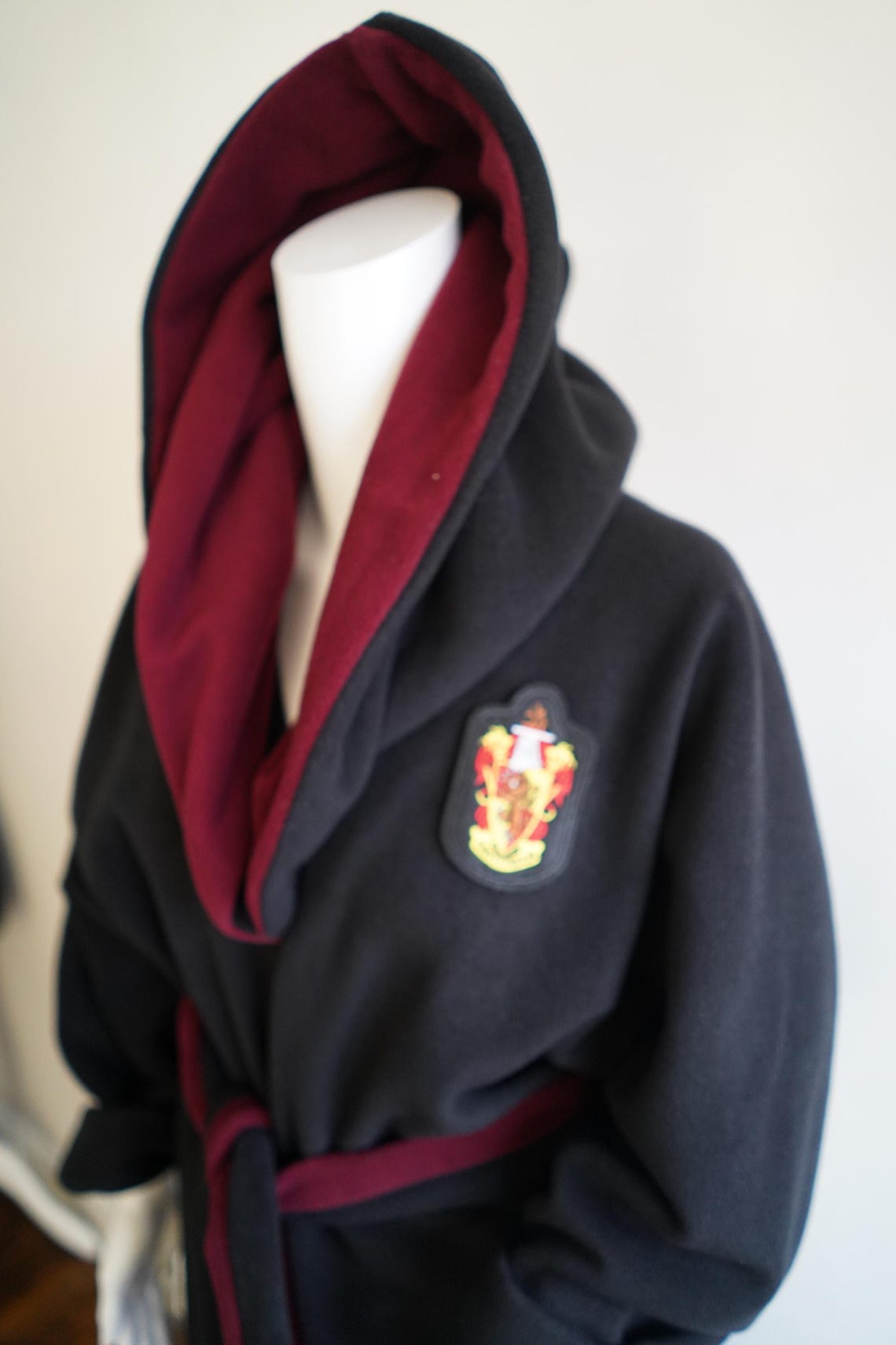 Harry Potter Inspired Gryffindor House Robe, Dressing Gown, Christmas ...
