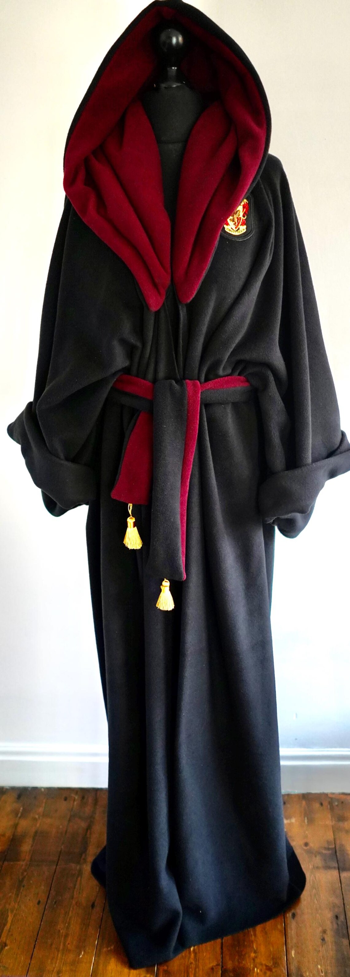 Harry Potter Inspired Gryffindor House Robe, Dressing Gown, Christmas ...