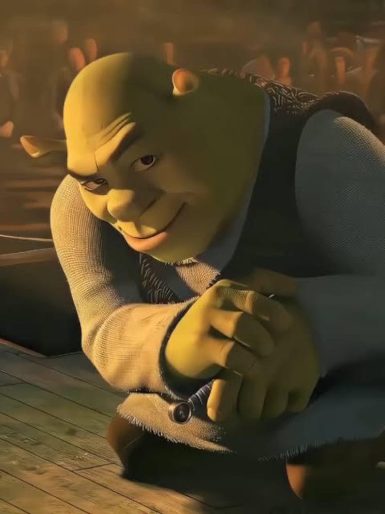 Shrek Meme Sticker - Etsy