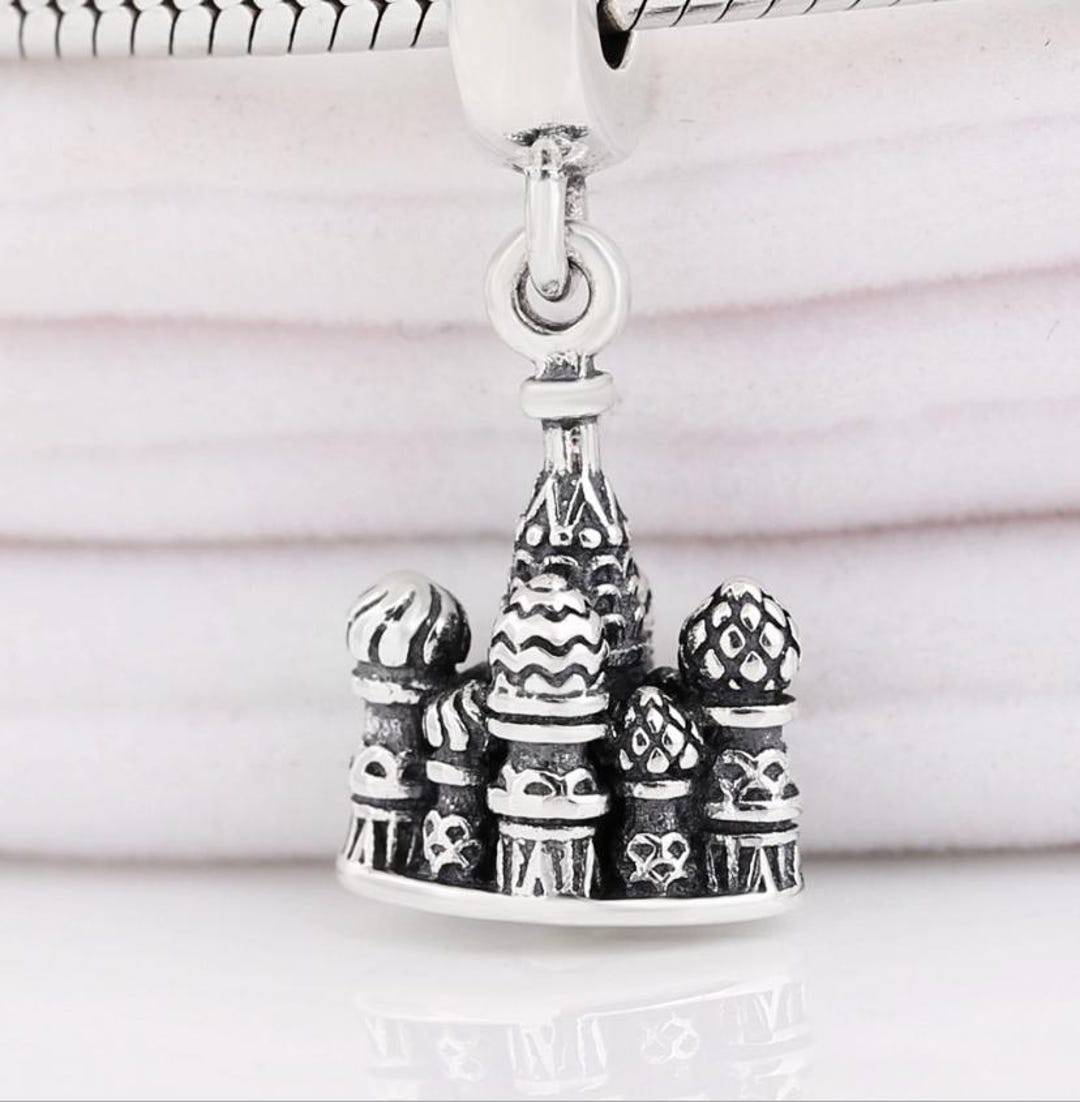 Pandora Ale 925 Solid Silver Saint Basil's Cathedral Pendant Charm - Etsy