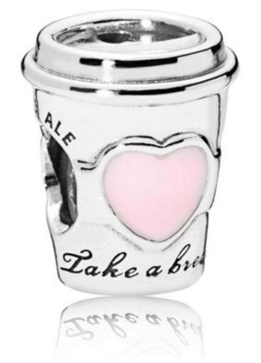 Silver Pandora Drink to Go Coffee Cup Charm - Etsy